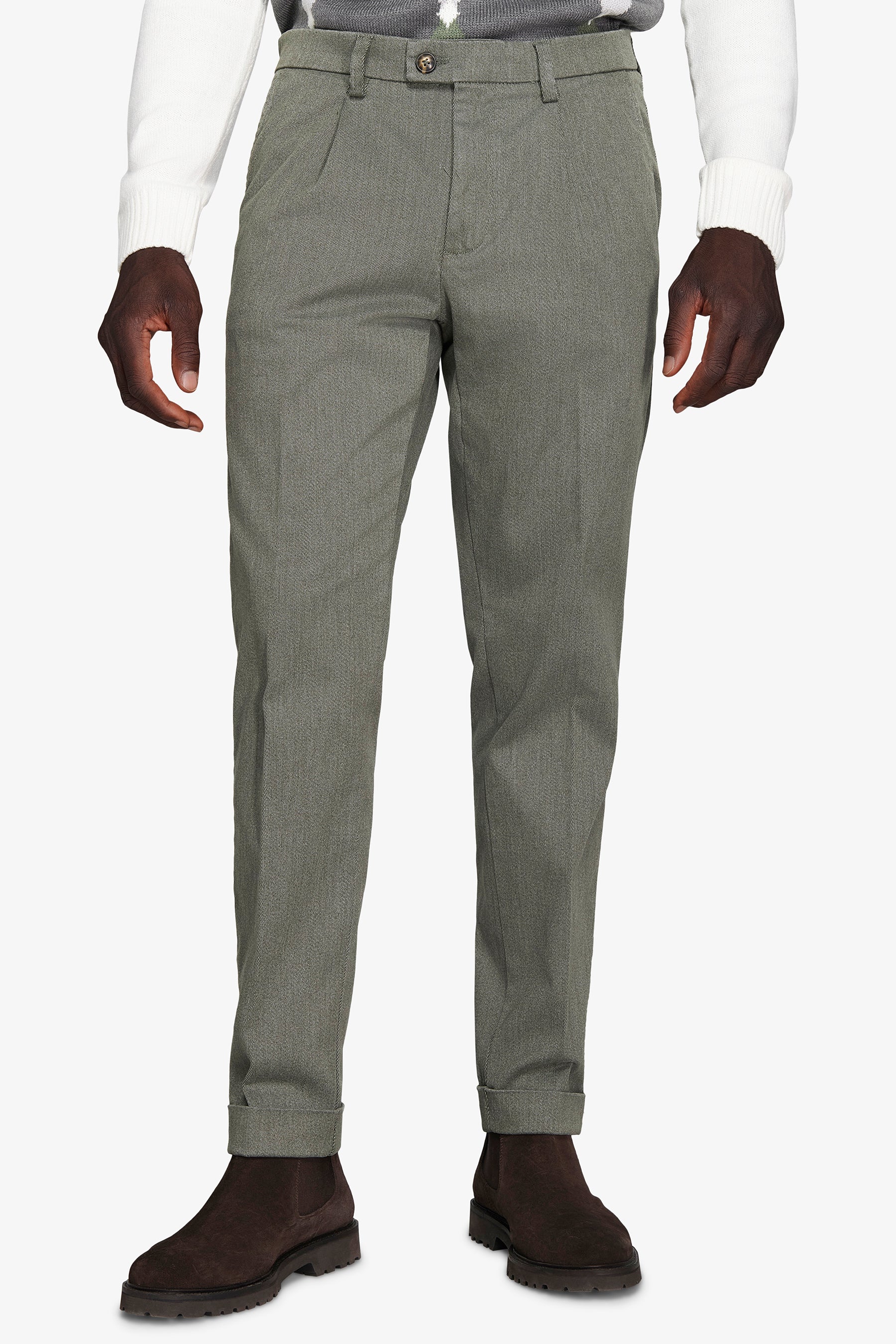 Green Cavalry trousers