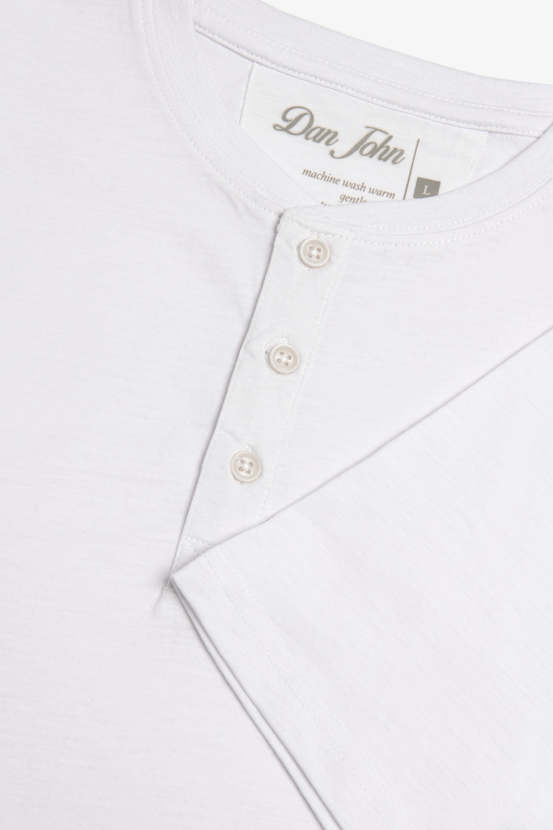 White slub effect Chester t-shirt